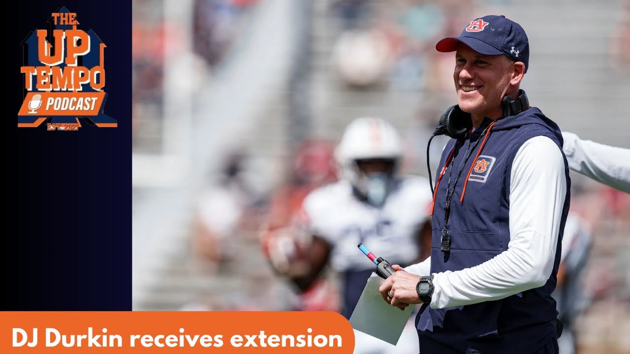 Auburn extends DJ Durkin - YouTube