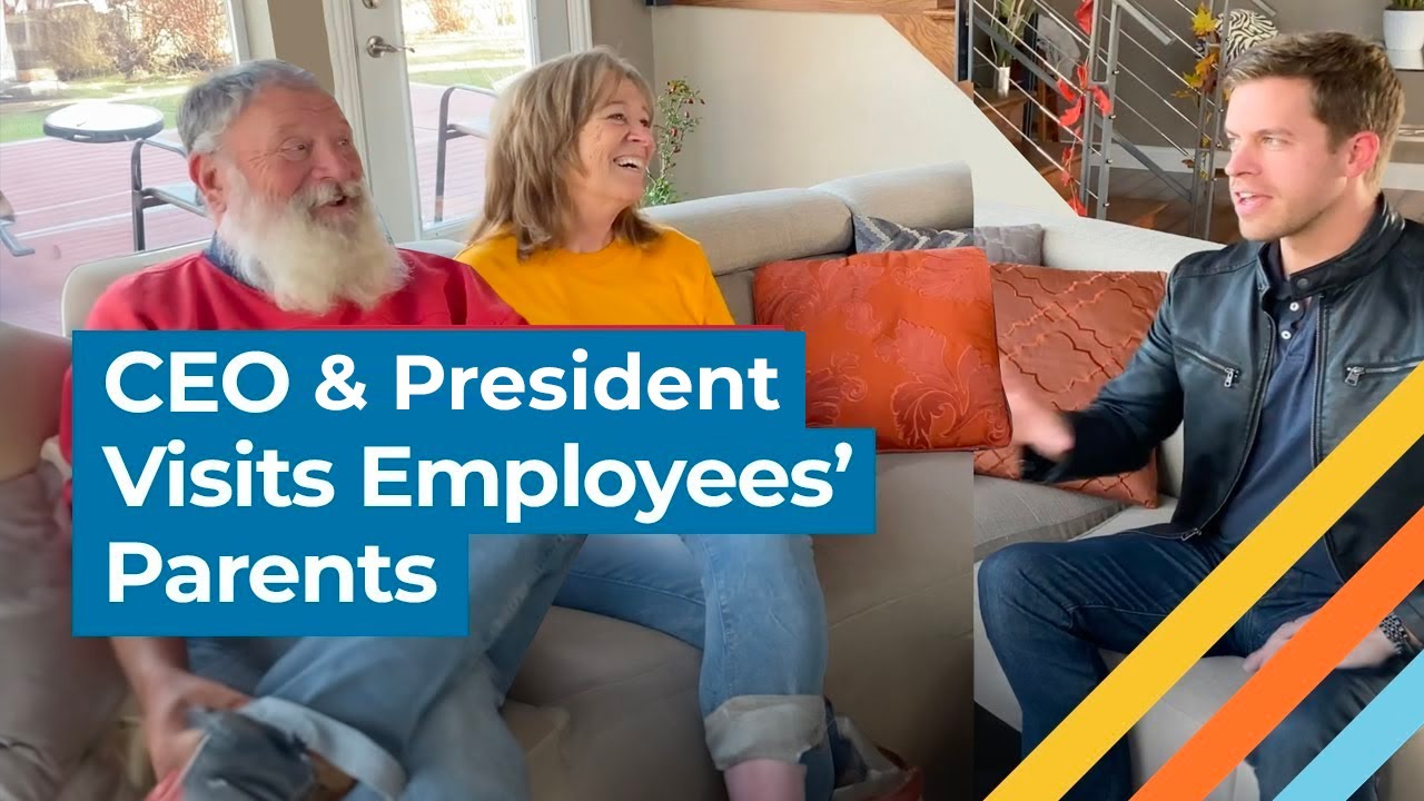 President & CEO Visit Employees' Parents to Compliment Their Team ...