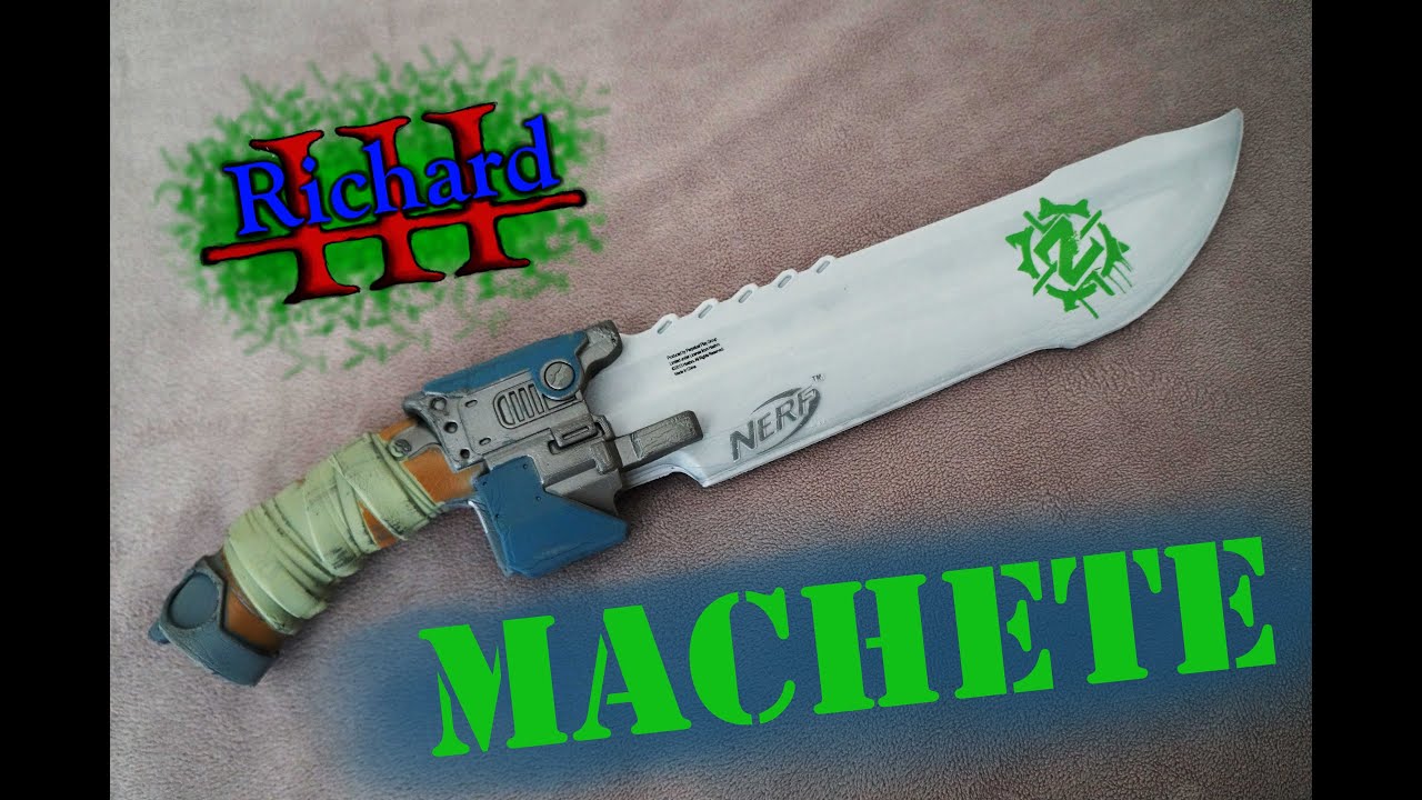 Nerf Machete recenze CZ / SK - YouTube