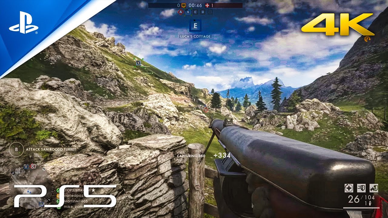 Battlefield 1: Conquest Gameplay | No Commentary | PS5 | 4K - YouTube