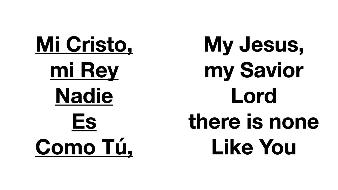 Canta al Señor - Shout to the Lord - YouTube