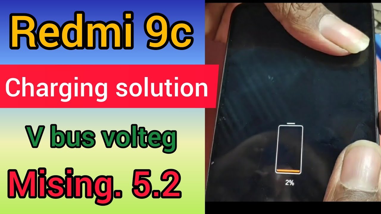 Redmi 9c charging problem solution||charging not show - YouTube