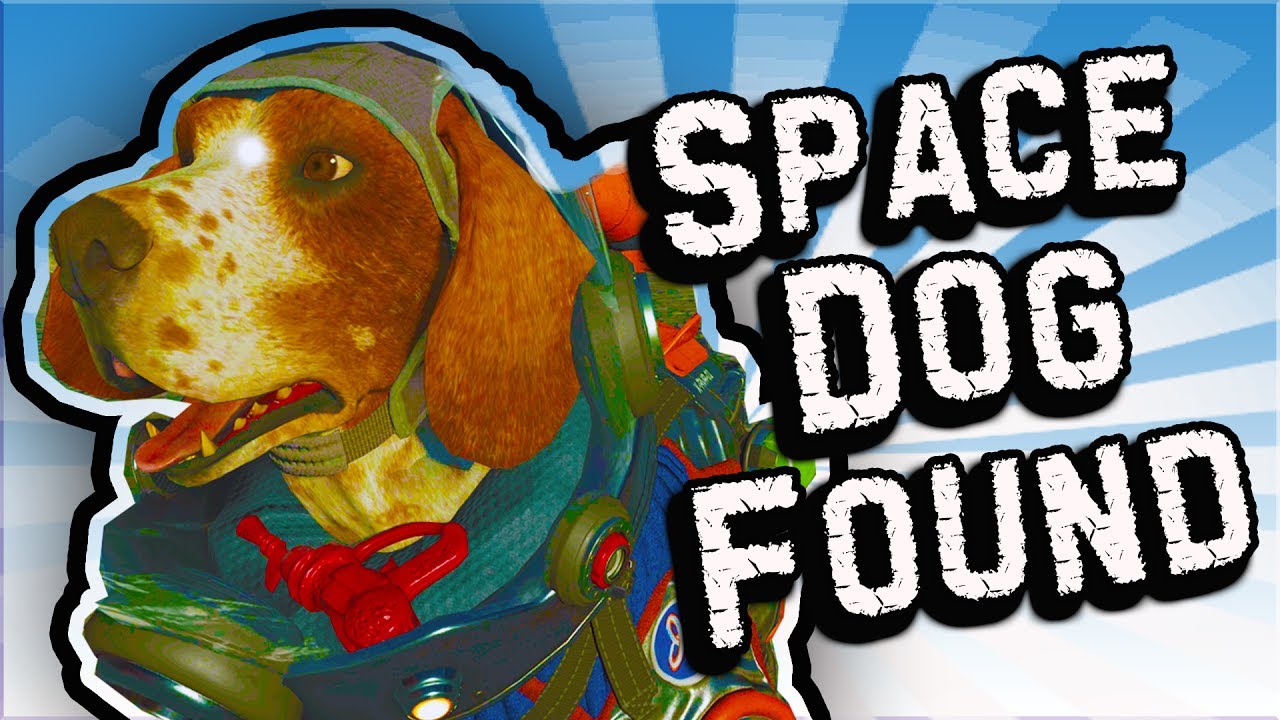 The REAL SPACE DOG FOUND!! (FULL Guide Tutorial) Cutest Easter Egg EVER ...