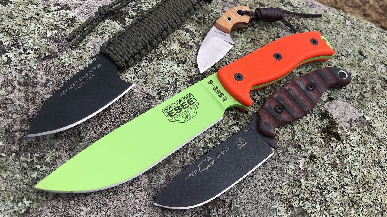 4 Strange Knives - 1 ESEE, 2 TOPS, and 1 BOKER: Do They Work? Let’s See ...