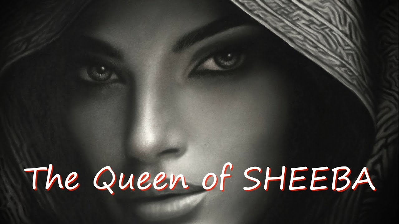 The Enigmatic Queen of Sheeba #art #trendingvideo #drawingvideo #viralvideo #viral #artvideo# ...