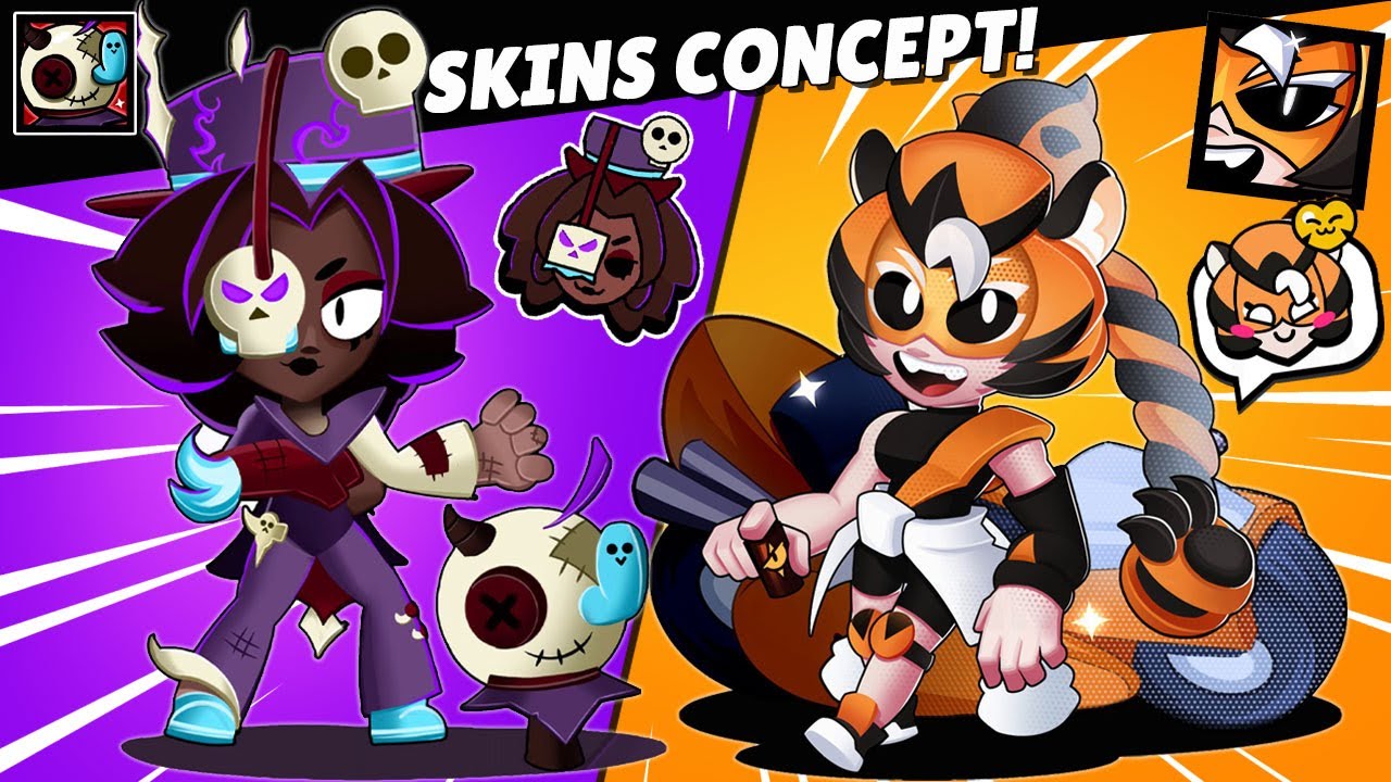 25 Skins Concept | 7 ASH, JUJU & More - YouTube