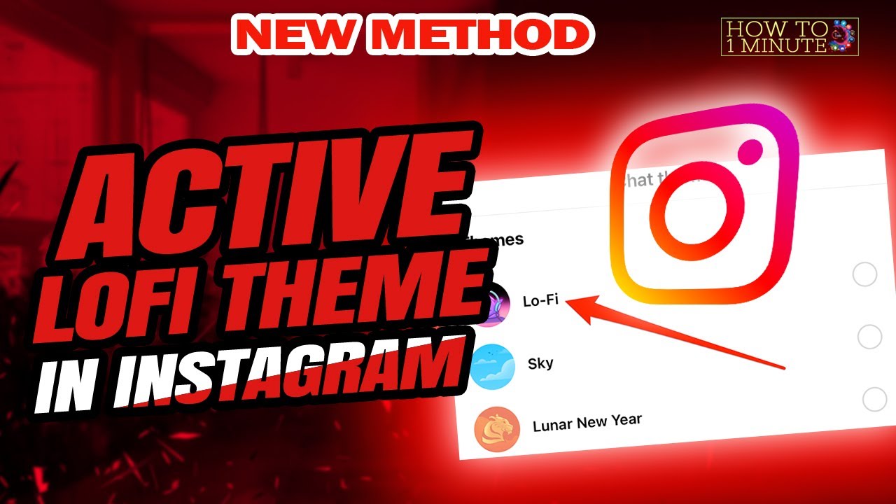 How to active lofi theme in instagram 2026 - YouTube