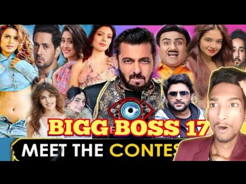 Bigg Boss season 17 All cast and release date | #biggboss - YouTube
