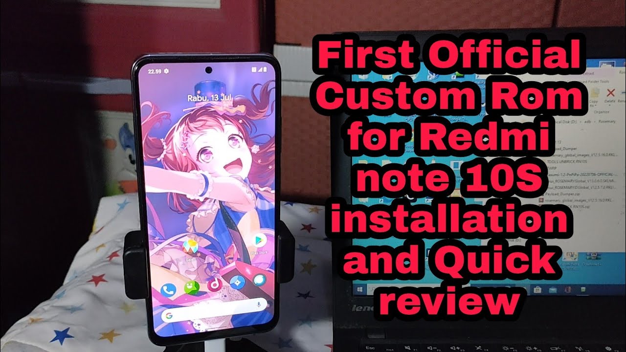 Tutorial install custom Rom on Redmi note 10S - Kasumi Rom #root #twrp ...
