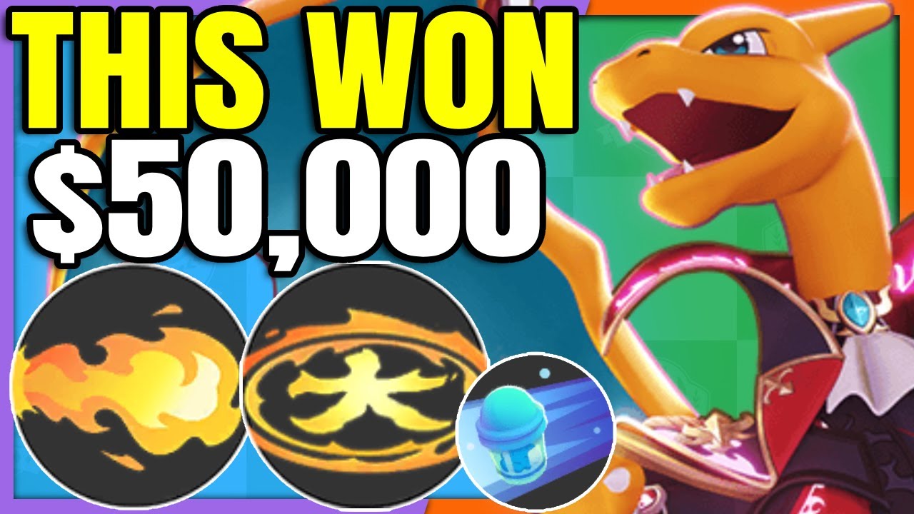 This CHARIZARD BUILD won a $50,000 Tournament | Pokemon Unite - YouTube