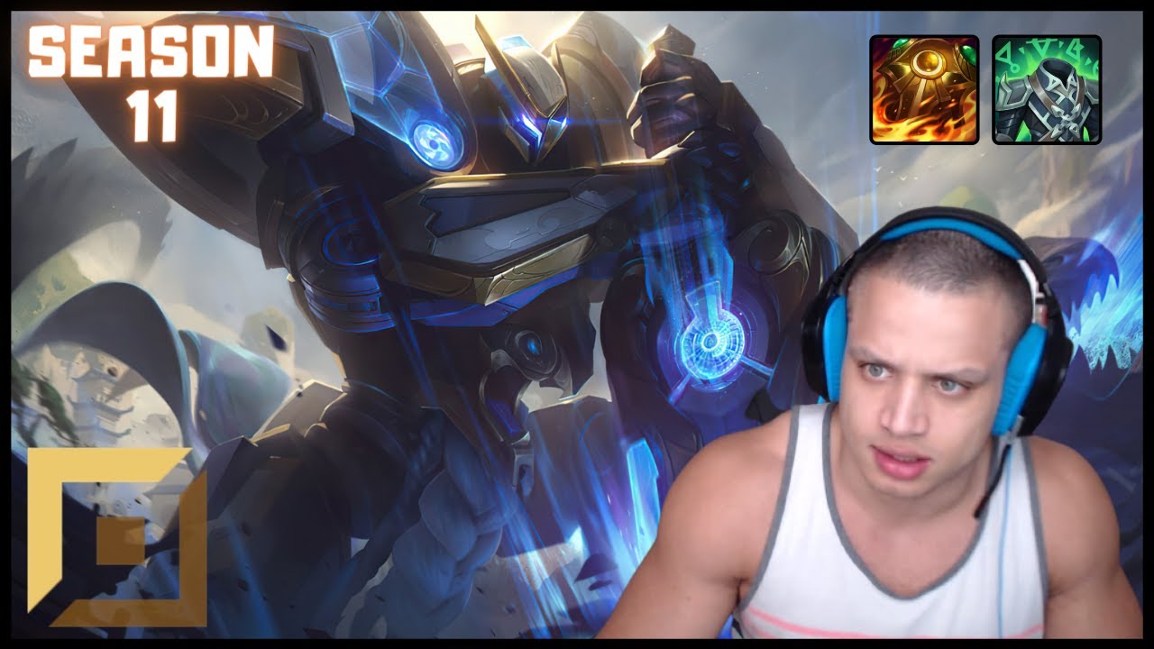 ⚔️ Tyler1 FULL TANK GAREN? | Season 11 Preseason | Garen Top Gameplay ...