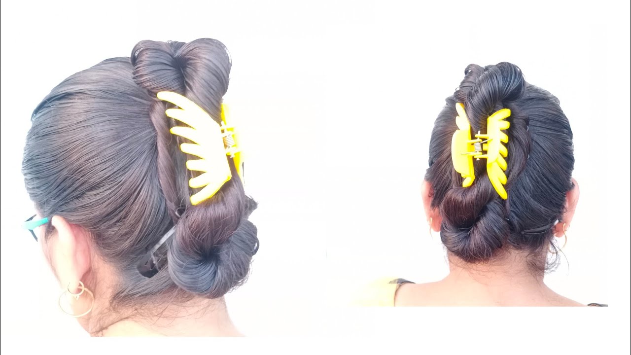 Try This ⭐! Aalegant Clature Juda Hairstyle For Women for Daily Routine ...