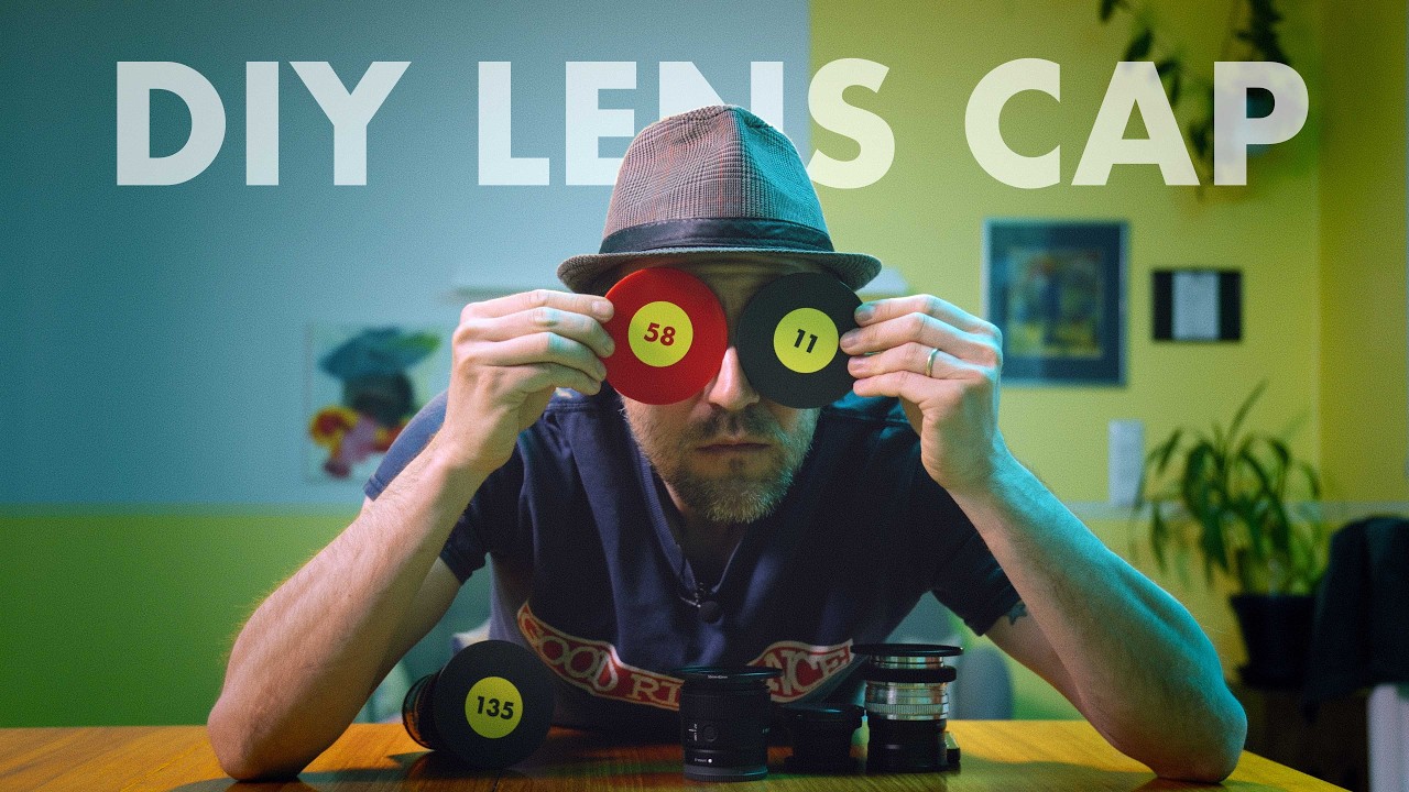 3D printattu linssisuojus | 3D printed lens cap - YouTube