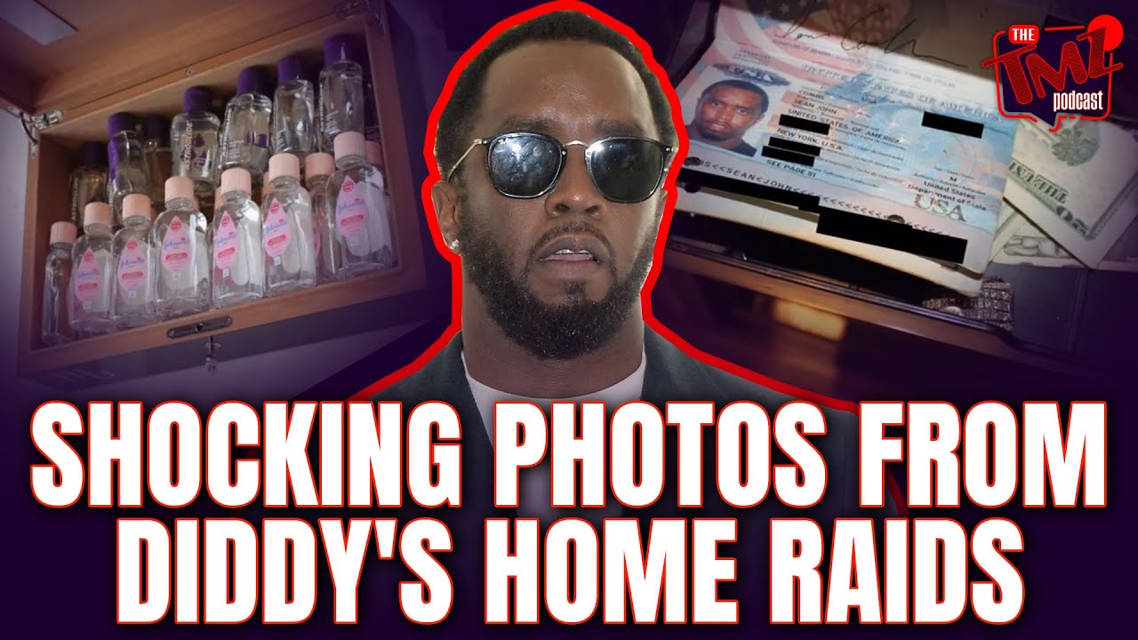 NEW Diddy Home Raid Photos Show What He Was REALLY Hiding l The TMZ ...
