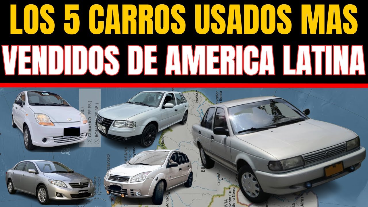 Los carros usados mas vendidos en America Latina - YouTube