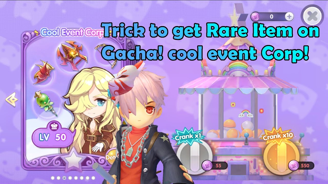 Hidden Trick to Get Rare item On GACHA! - YouTube