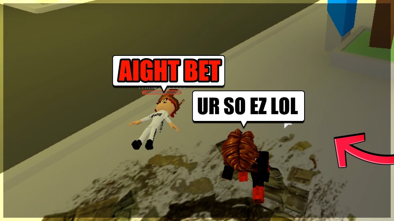 Becoming A Trash Talker In Roblox Da Hood - YouTube