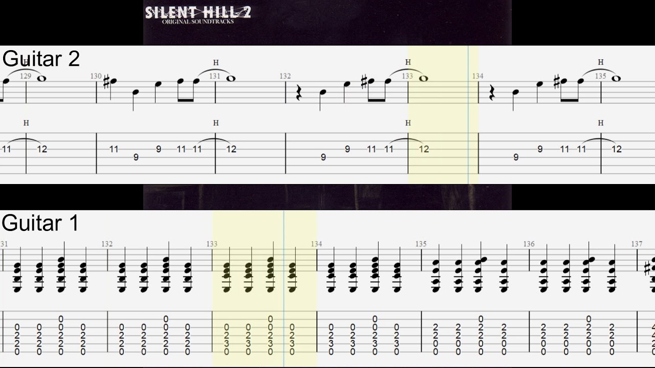 Silent Hill 2 OST Promise (Tab Guitar) - YouTube