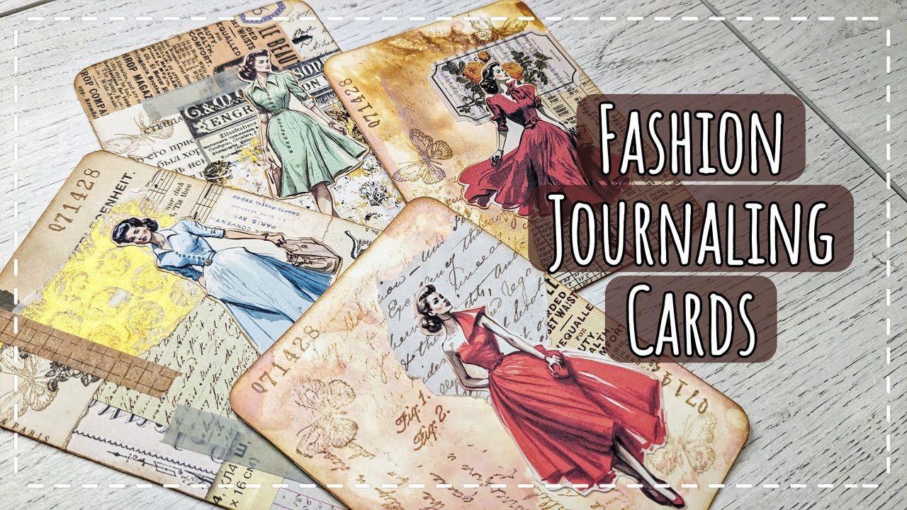 Cannot Resist These Ladies! Fashion Journaling Cards | Junk Journals ...