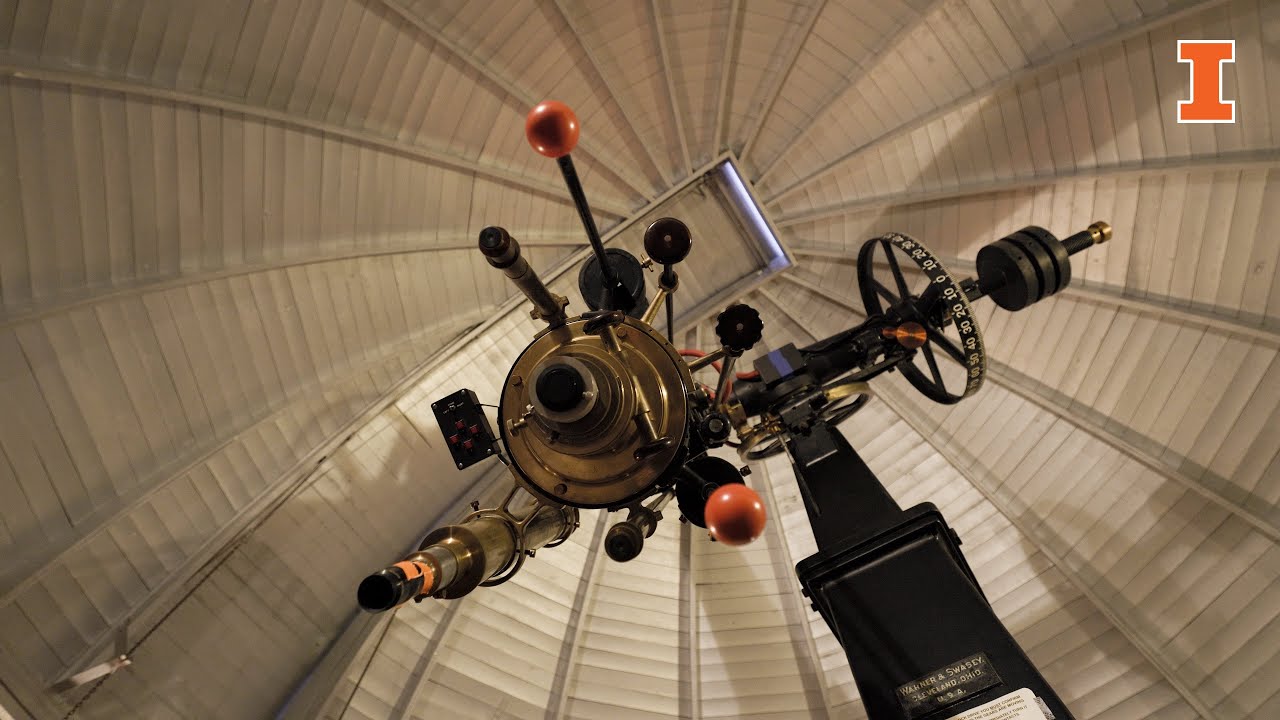 Historic U of I Observatory: 127 years of looking upward - YouTube