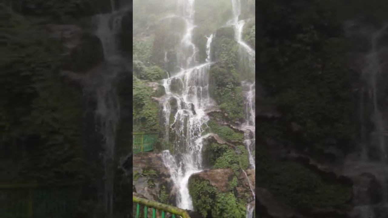 Bakthang Waterfalls near Gangtok city, Sikkim, India - YouTube