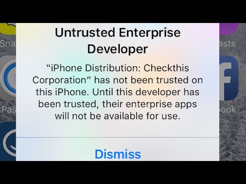 How to Trust App From Untrusted Developers - YouTube