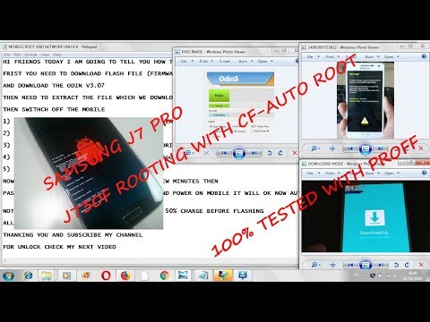SAMSUNG J7 PRO (J730F) ROOTING WITH CF-AUTO ROOT 100% WITH PROFF TESTED