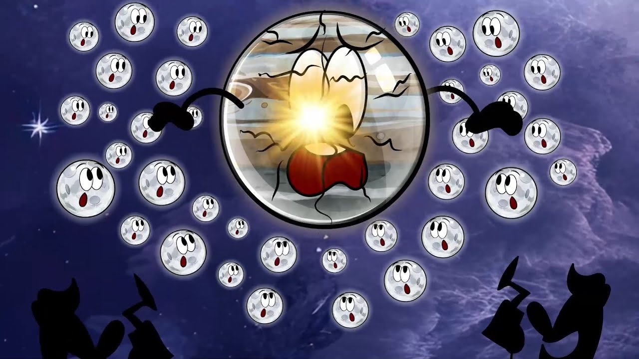 What if Jupiter Exploded? + more videos | #aumsum #kids #children # ...