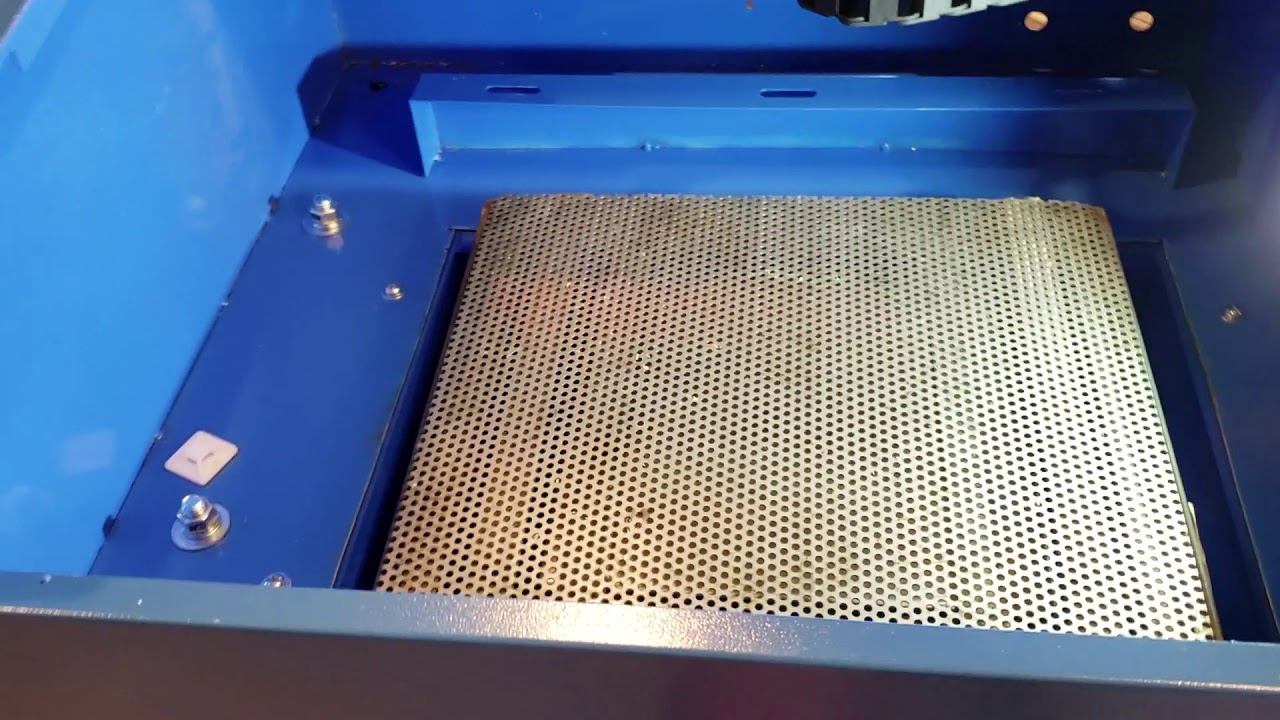 K40 adjustable table - YouTube