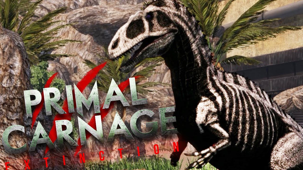 Primal Carnage Extinction - SKELETON PAINTED ACRO EATS SOULS (Gameplay ...