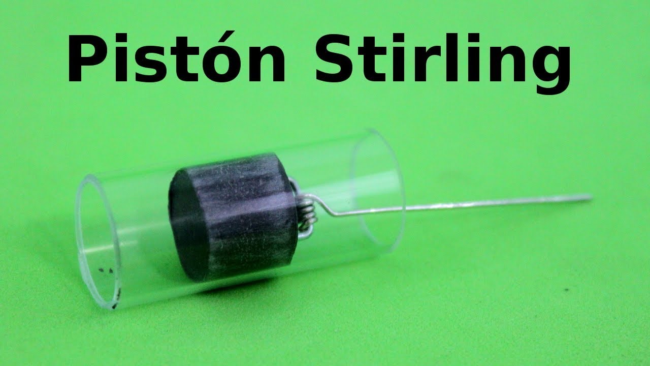 Cómo Hacer un Pistón - Cilindro para Motor Stirling - YouTube