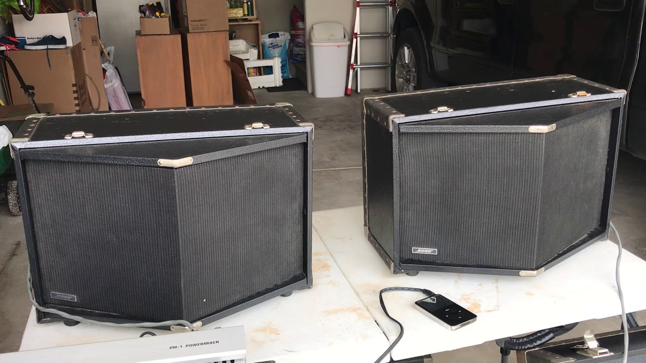 Bose PM-1 and 800 speakers - Berlin - Metro - YouTube