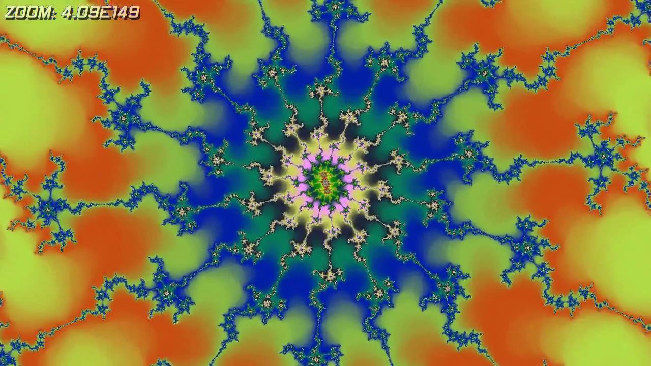 mandelbrot 005: Rainbow Flowey - YouTube