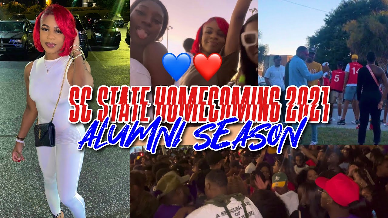 VLOG | SC STATE HOMECOMING 2021 “ITS GIVING ALUMNI” - YouTube