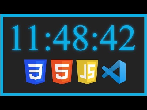 ️como HACER un RELOJ en JAVASCRIPT 😱 - YouTube