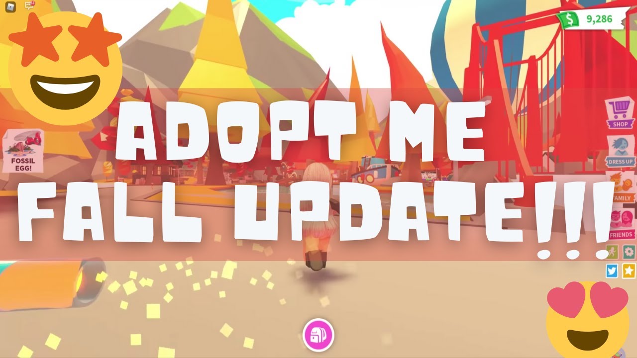 Adopt Me Fall Update 2020 🍂 | *NEW* Roblox Updates Coming Soon To Adopt ...