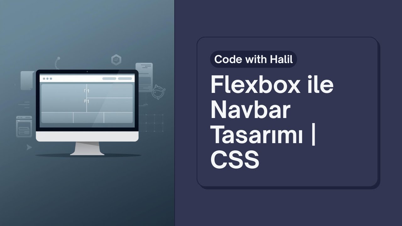 Flexbox ile Navbar Tasarımı | CSS - YouTube