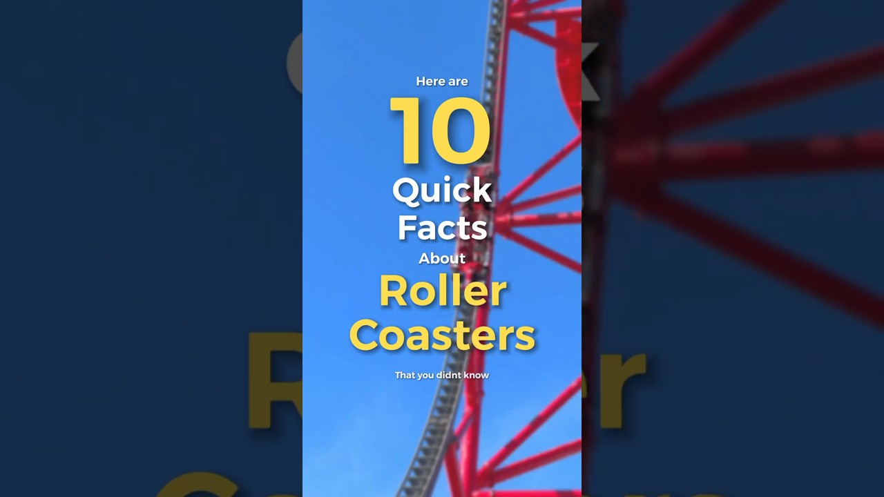 10 Surprising Roller Coaster Facts You Never Knew #shorts - YouTube
