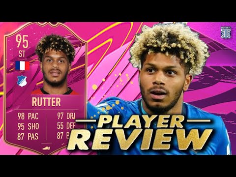 NEW PHONE WHO DIS?!🤔📞 95 SBC FUTTIES RUTTER PLAYER REVIEW! FIFA 21 ...
