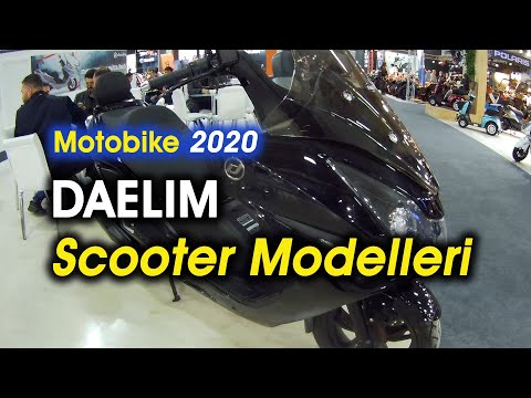 Motobike 2020 / Daelim Scooter Modelleri / Hüseyin Önder İle Sohbet