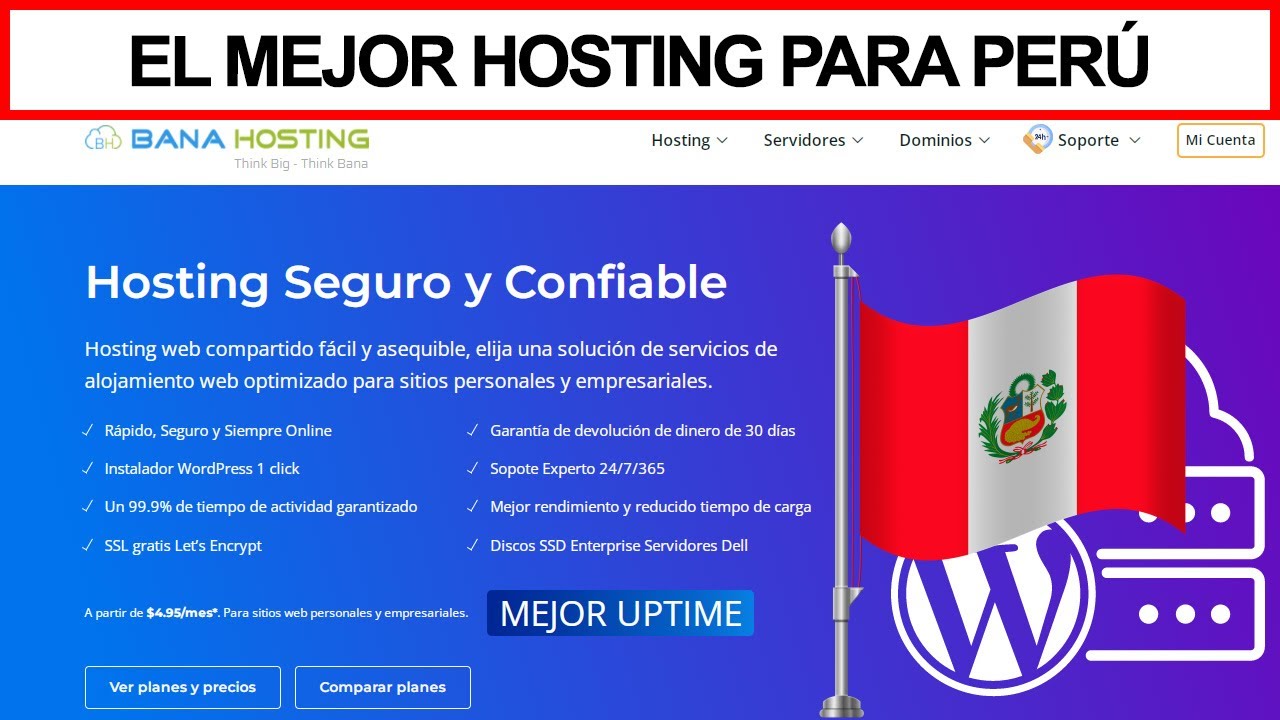Como comprar un Hosting en Perú El Mejor Hosting 2022 - Banahosting ...