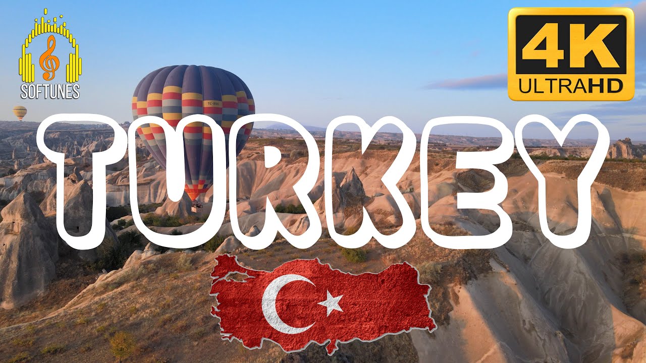 Turkey 4K - Tourist places to visit in Turkey - 4K Ultra HD with ...