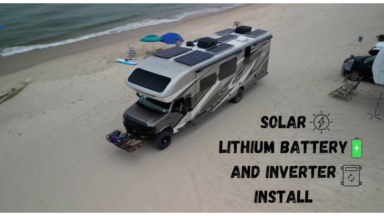 Off-Grid Camper Electrical System Install - YouTube