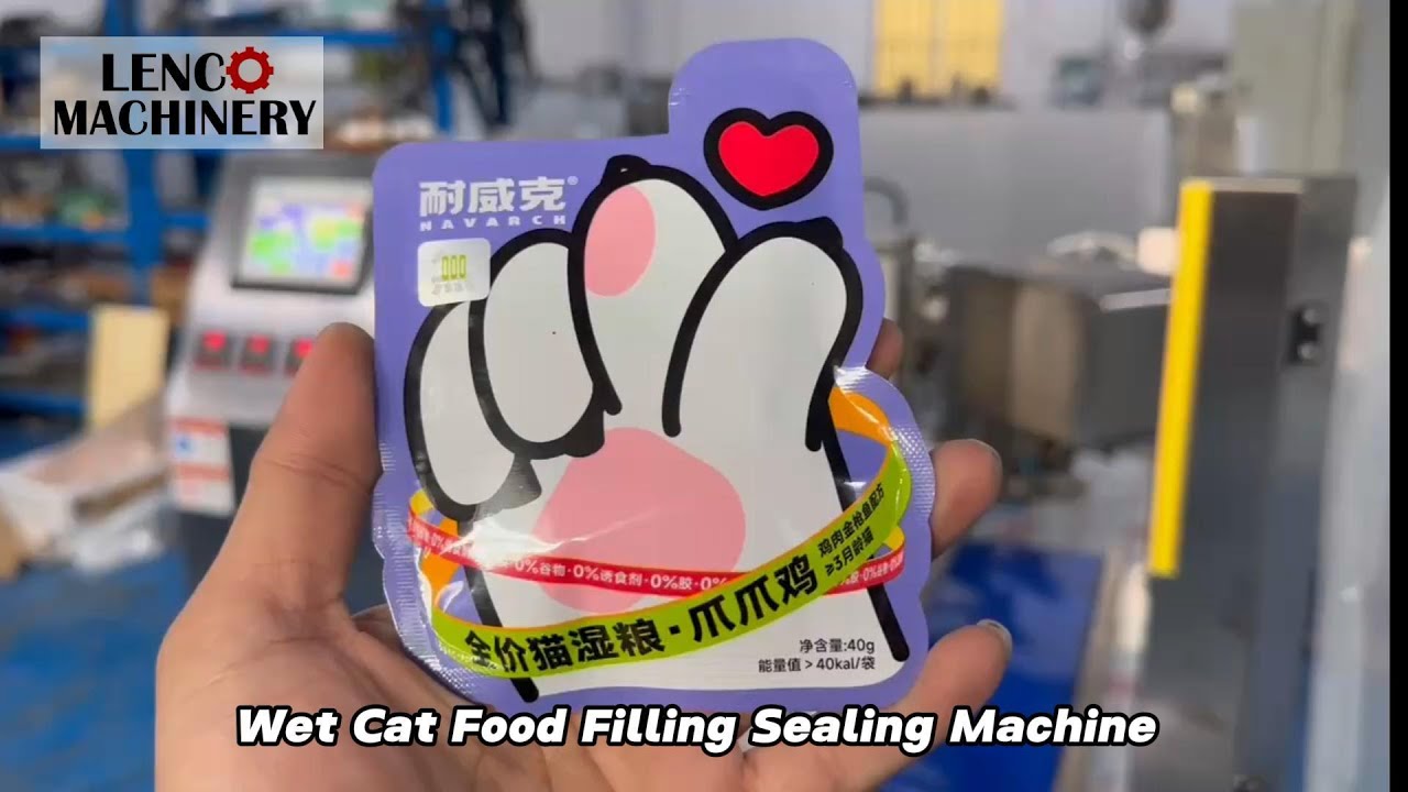 Wet Cat Food Pouch Filling Machines | Premade Pouch Bagging Machines ...