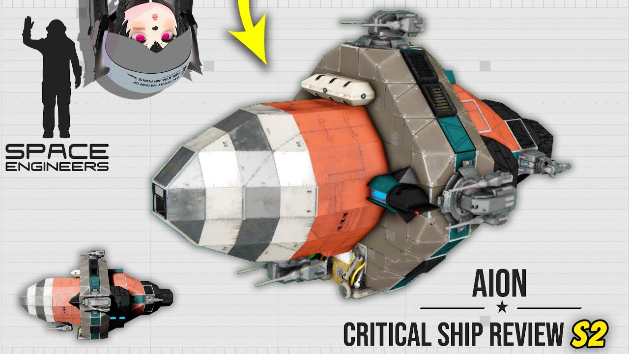 This Uniquely Shaped Ship has Clever Design Features, Space Engineers ...