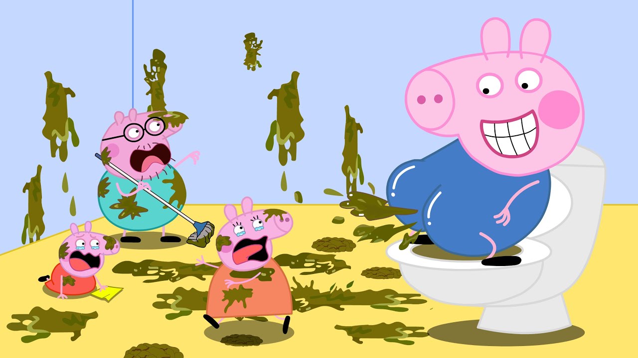 Giant Peppa poops | Peppa Try Not To Laugh (Part 2) - YouTube
