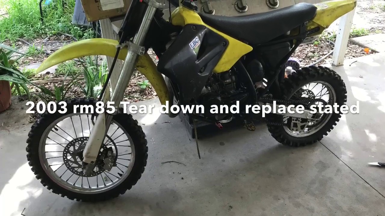 2003 Rm85 Tear Down And Replacing The Stator - YouTube