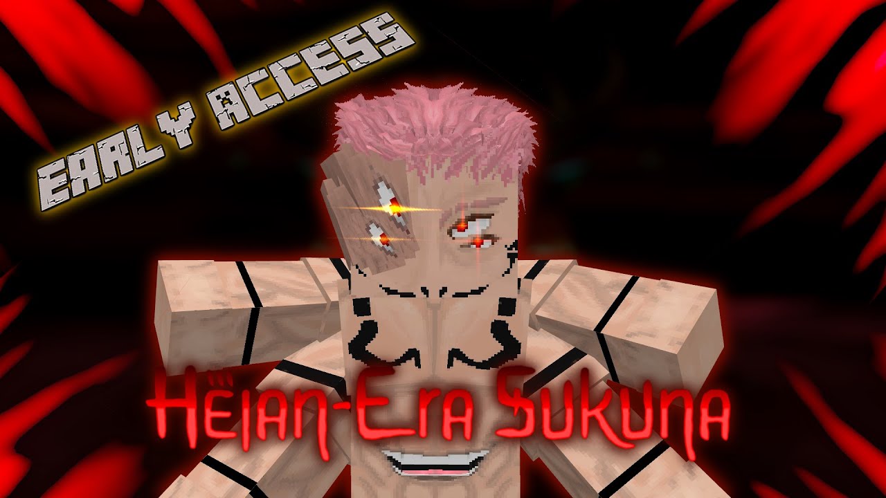 Heian Era Sukuna inside Minecraft! | Jujutsu Awakening [ EARLY-ACCESS ...