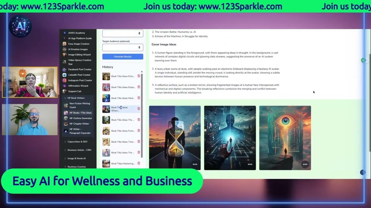 Live- How we use AI to Write better books - Authors AI for Non-Fiction ...