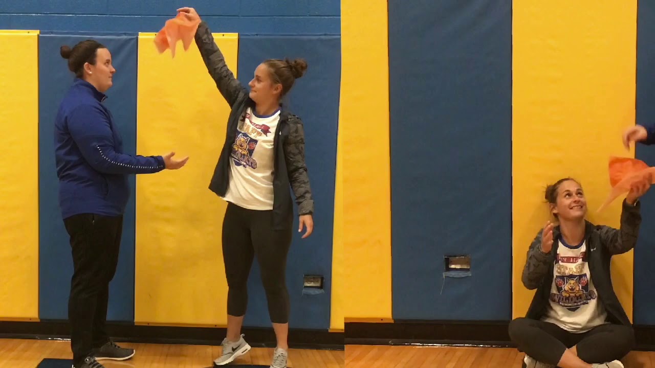 Remote Adapted Physical Education Catching Activities - YouTube